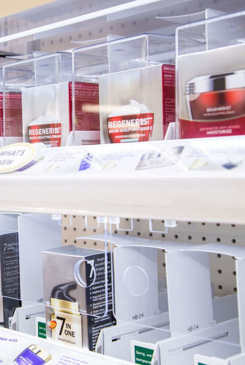 ShrinkShelf, a revolutionary shelf management system.